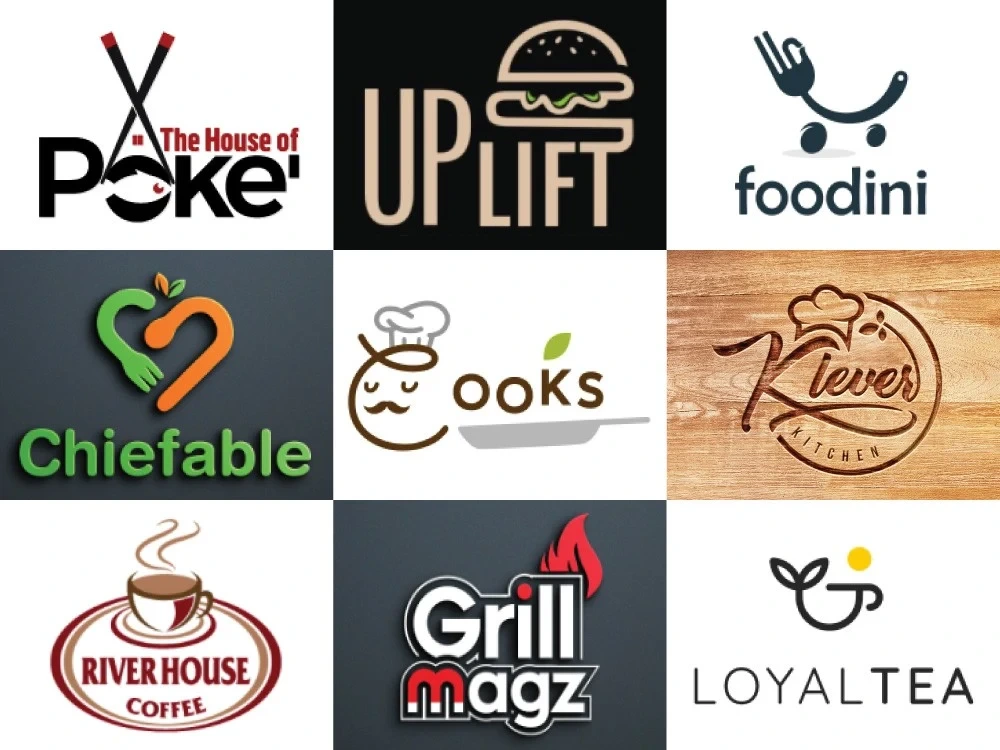 An amazing logo design for your food or restaurant business | Upwork
