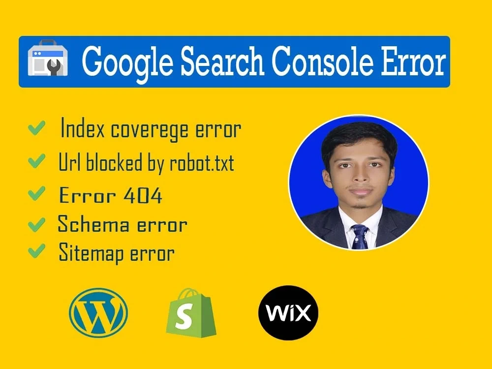 Fixed Google search console errors: Sitemap, Robot and Index Coverage | Upwork