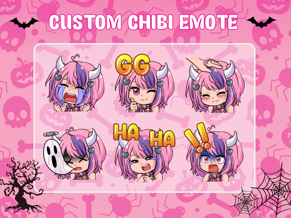 Chibi Emote for Streamer | Upwork