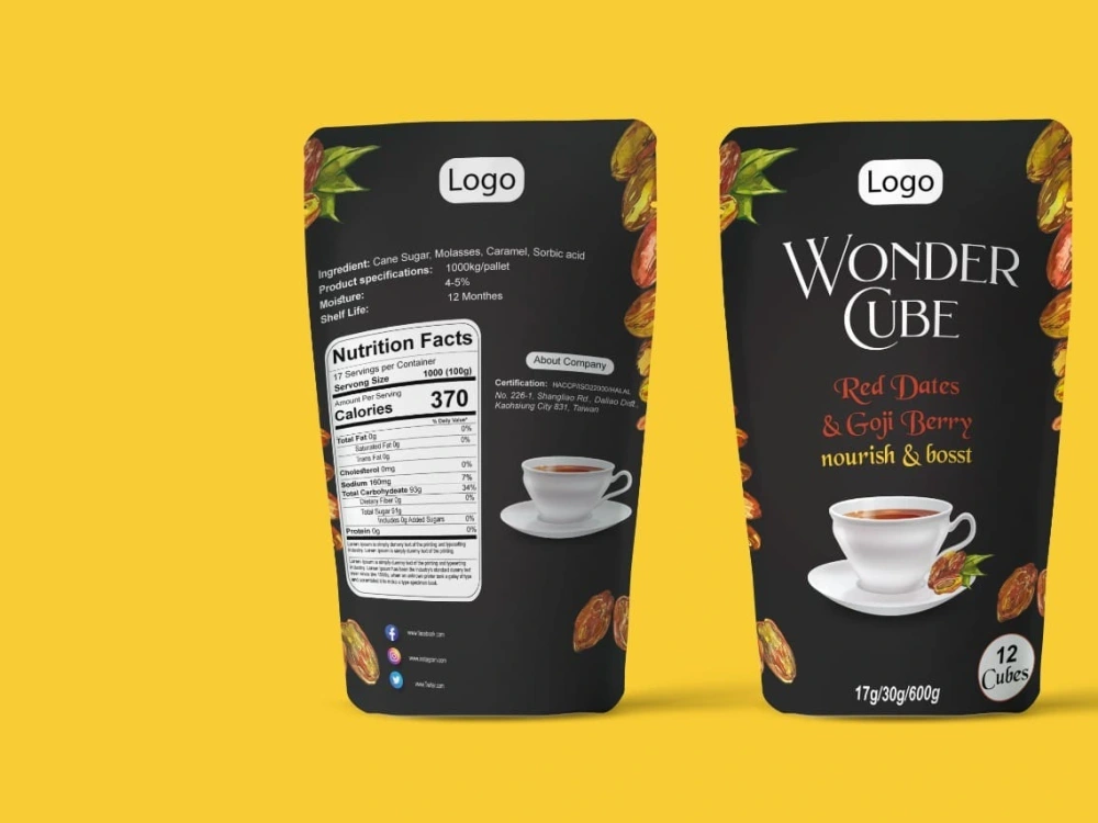 A pouch design, pouch bag or pouch label | Upwork