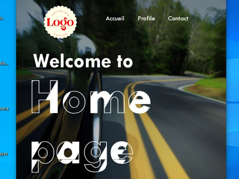 Animated home page for your website | Upwork