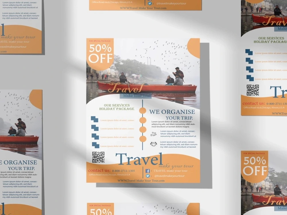 A luxury and modern flyer | Upwork