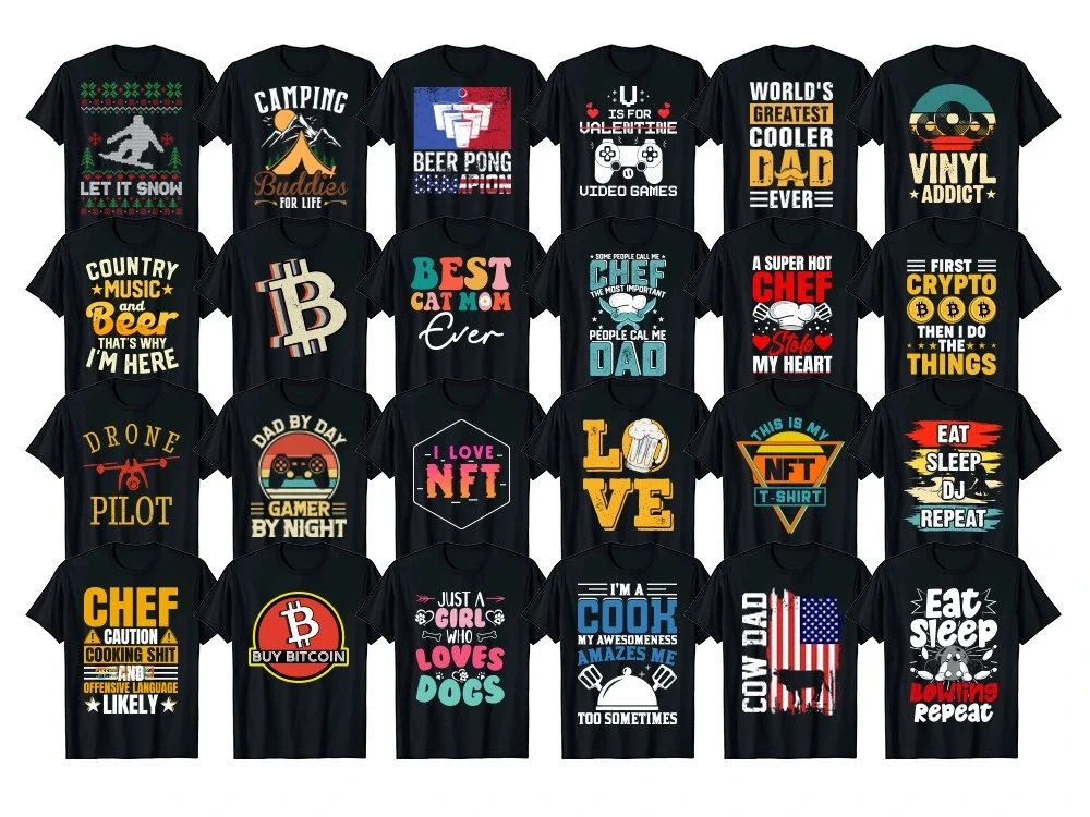 Seasonal t-shirt design for your pod merch by amazon or teespring | Upwork