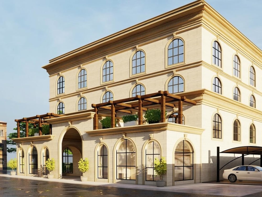 Realistic Exterior Building Rendering | Commercial Buildings | Upwork