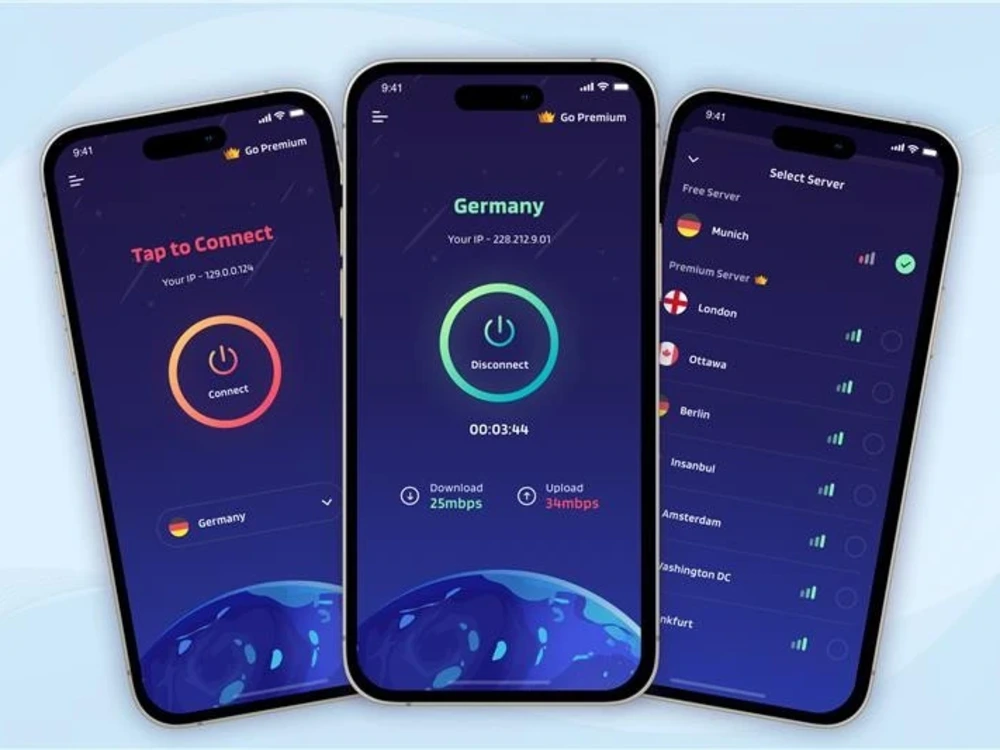 IOS VPN App | Proxy App | Multiple protocols | Advanced features | Upwork
