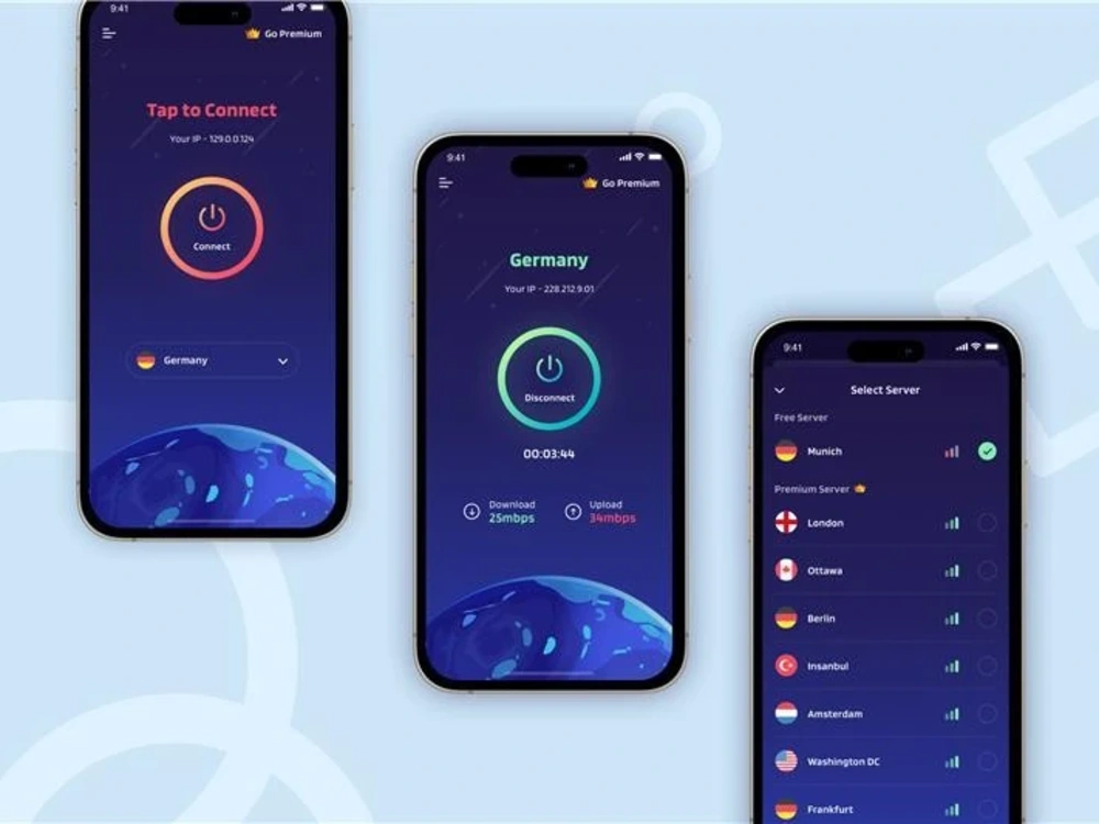 IOS VPN App | Proxy App | Multiple protocols | Advanced features | Upwork