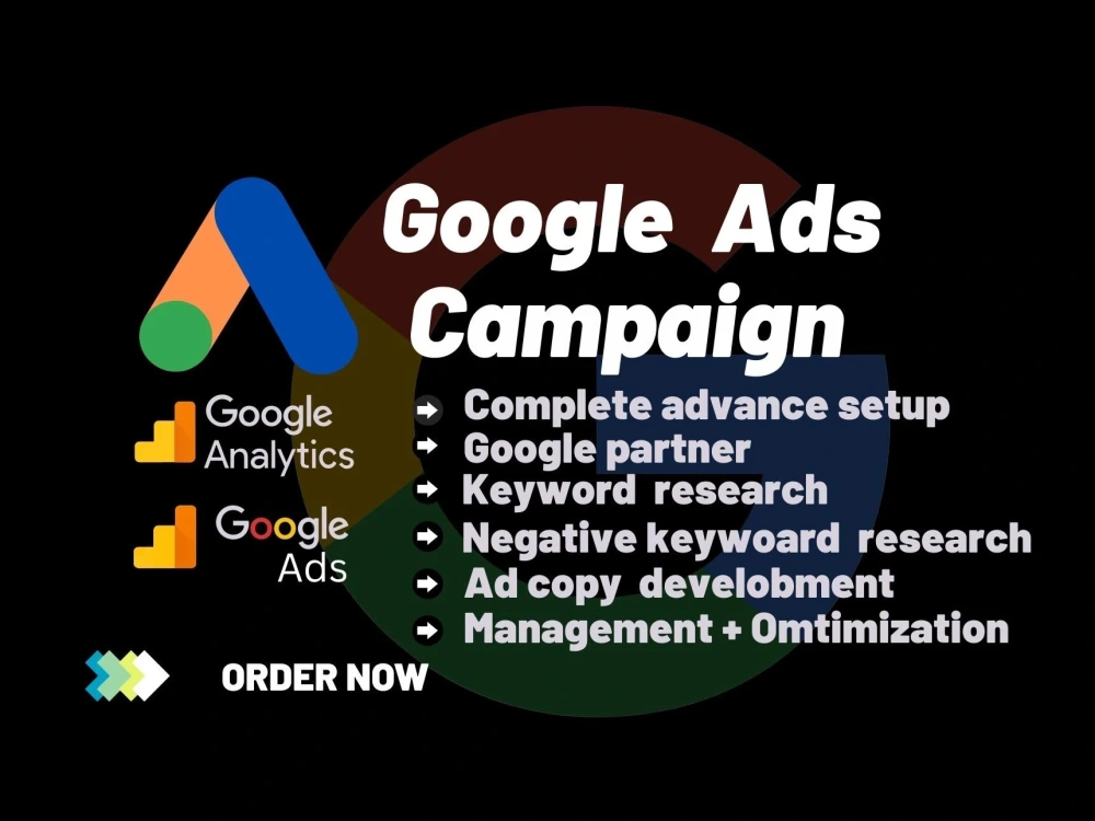 Google ads, google ads campaign setup and optimization | Upwork
