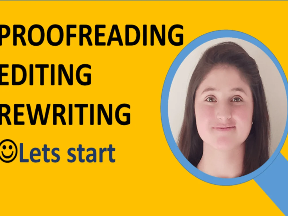 Professional proofreading, editing and content rewriting | Upwork