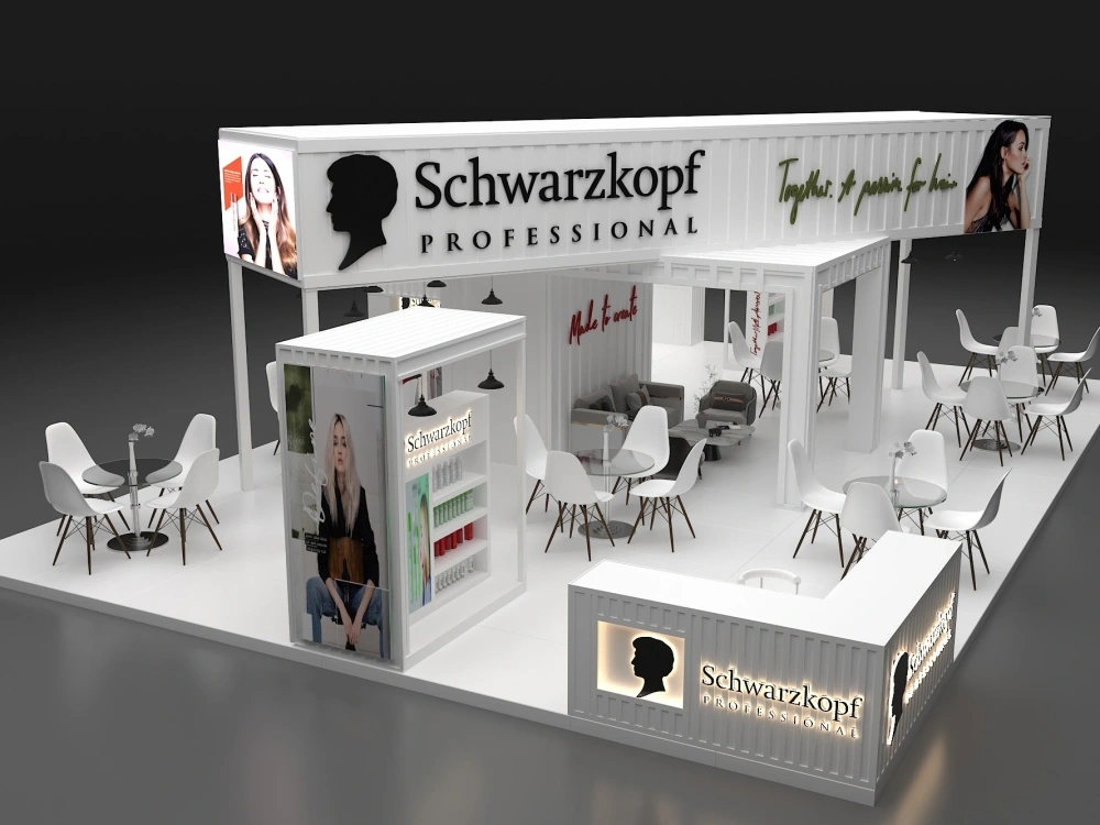 Amazing trade show booth design/exhibition design/kiosk design | Upwork
