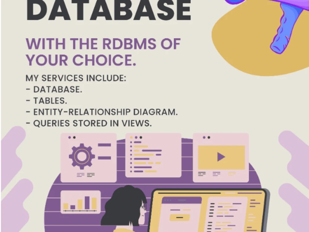 Database Design, Normalization, ERD, Schemas and Optimizations in 1 day | Upwork