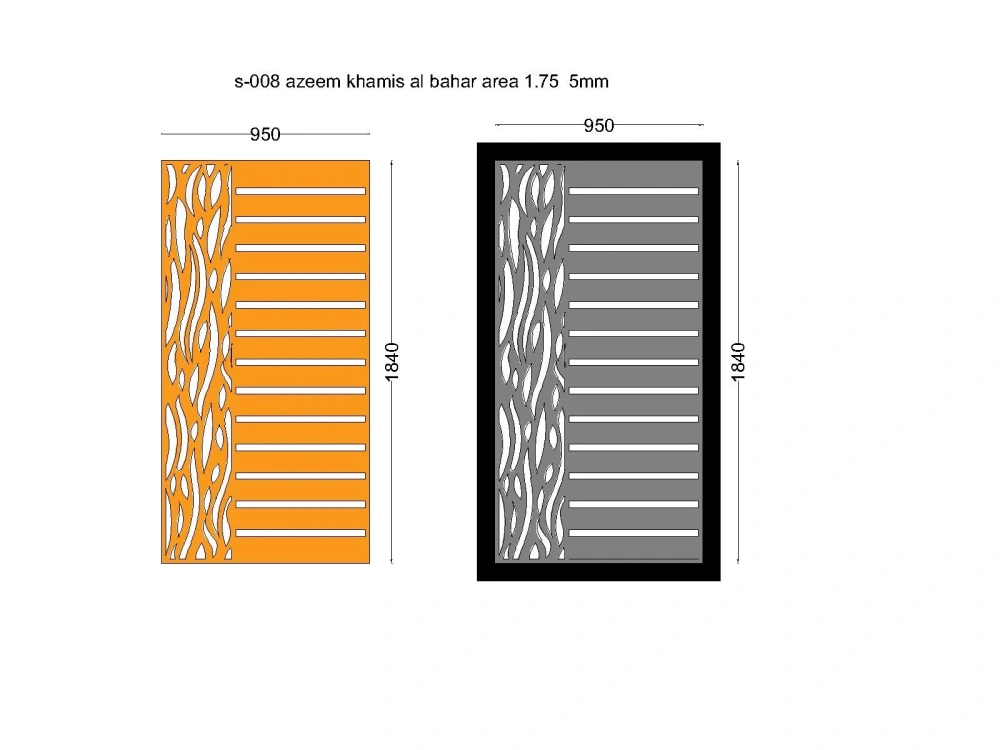 Vector dxf or dwg file for your machine laser plasma | Upwork