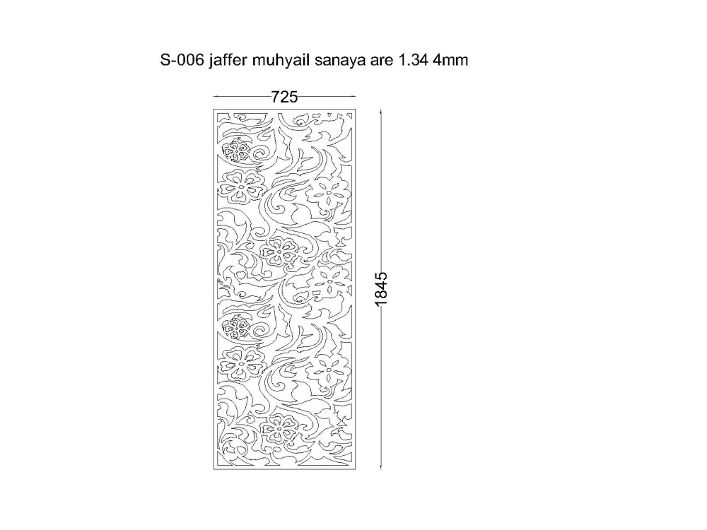 Vector dxf or dwg file for your machine laser plasma | Upwork