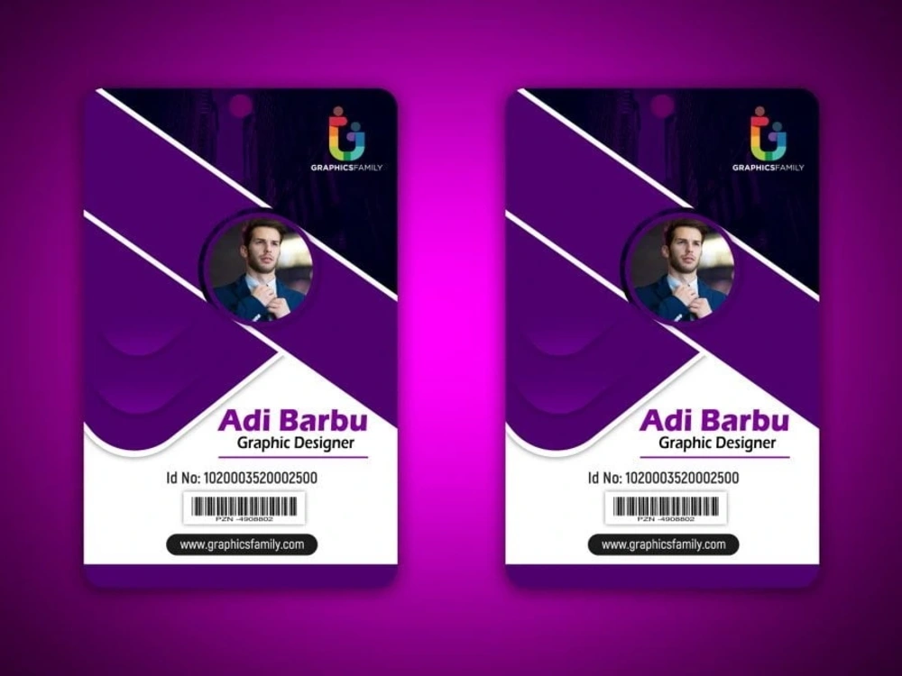 An amazing employee card design | Upwork