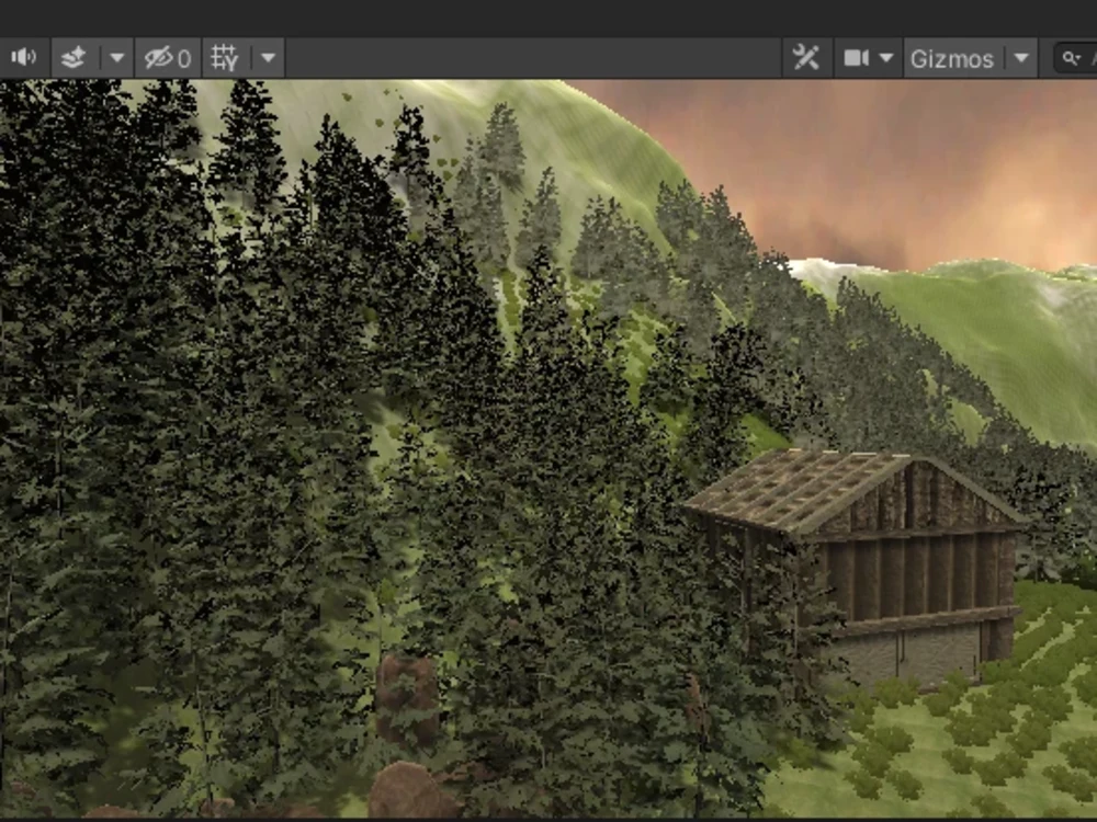 A complete game enviroment design with unity terrain. | Upwork