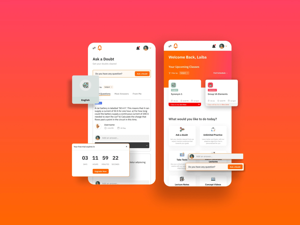 Mobile App UI UX Design in Figma - High Quality Design | Android | iOS | Upwork