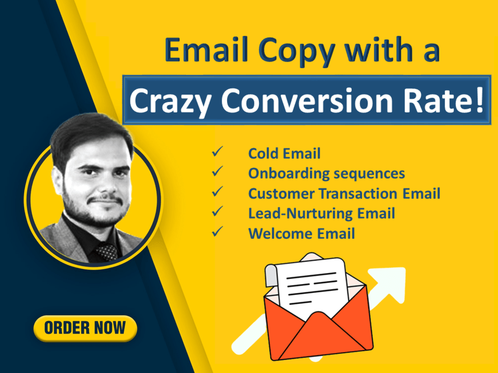 📧 Email Copy/Sequence With OPEN RATE of 21.5% - Email Copywriter | Upwork