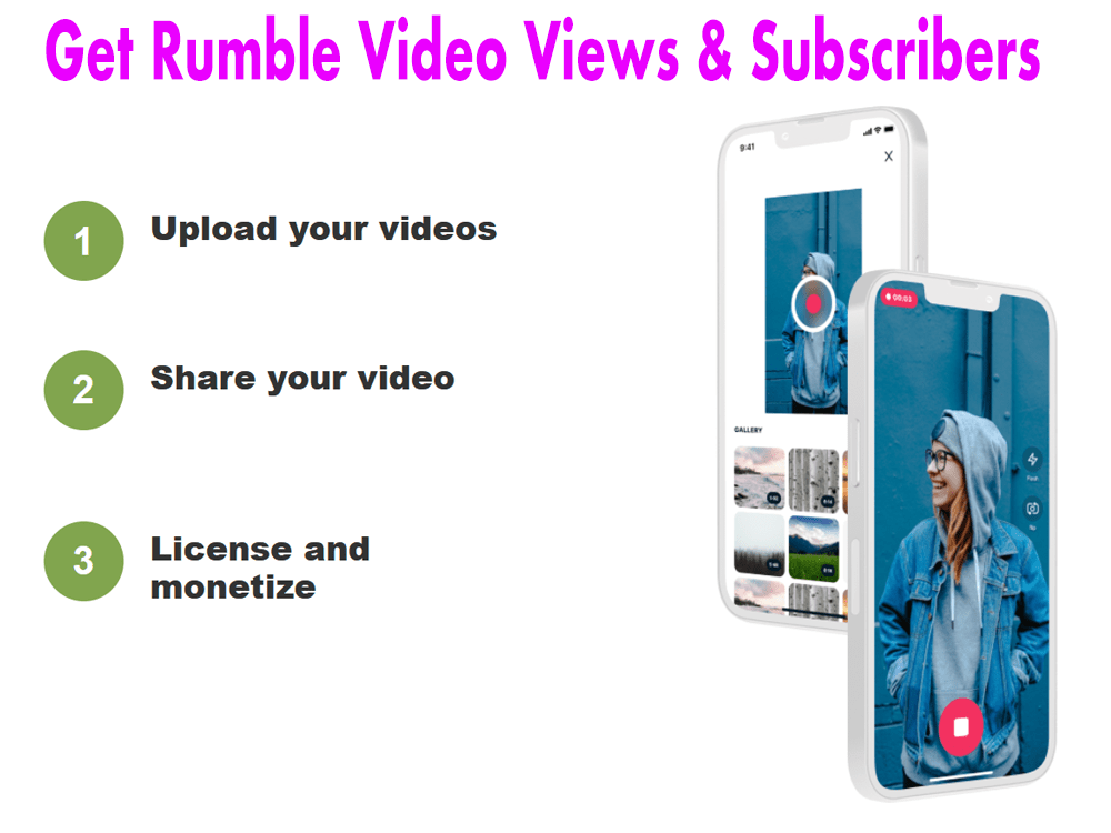 Rumble promotion with video views and channel subscribers | Upwork