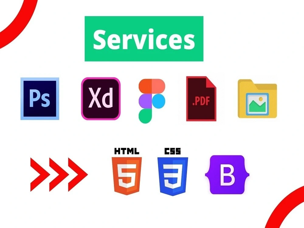 A fully responsive website layout using HTML CSS & Bootstrap | Upwork