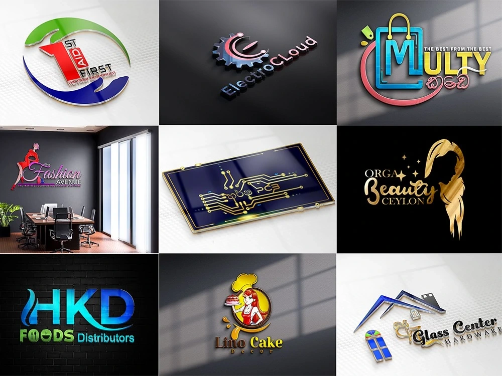Attractive 3d Business Logo Design | Upwork