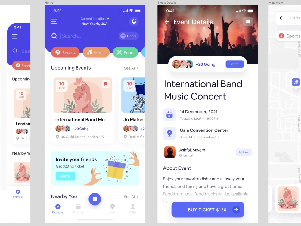 A great click through prototype Mobile App. | Upwork