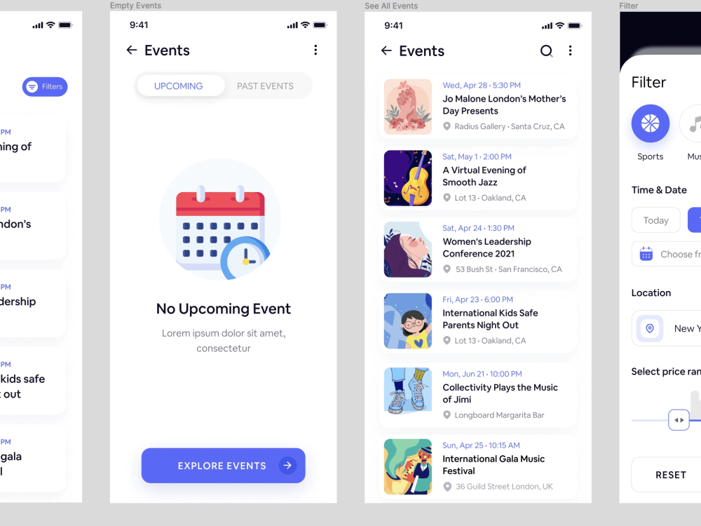 A great click through prototype Mobile App. | Upwork