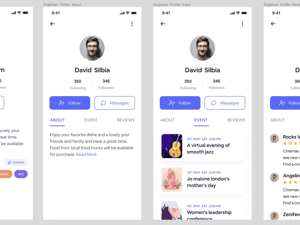 A great click through prototype Mobile App. | Upwork