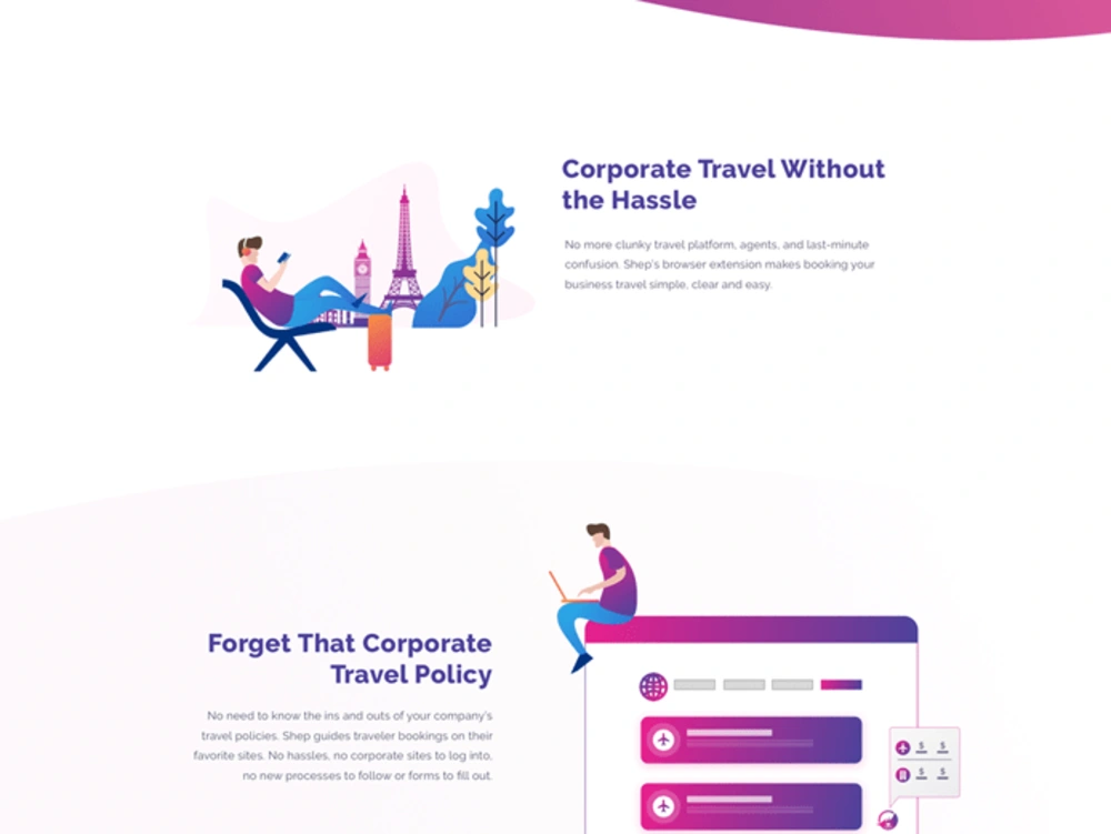 5 page website design with html | Upwork