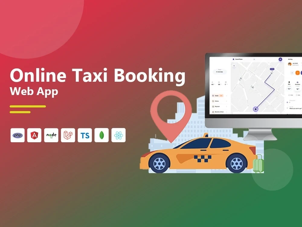 Online Taxi Booking web application | Upwork