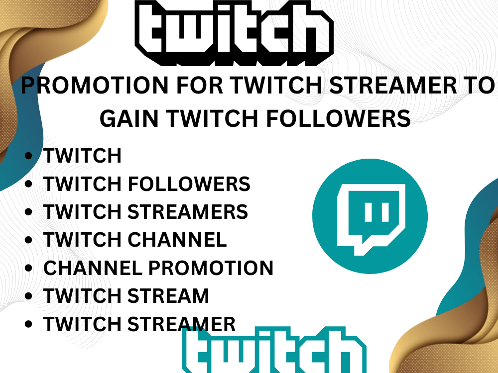 Organic twitch channel promotion to bring twitch live viewers | Upwork