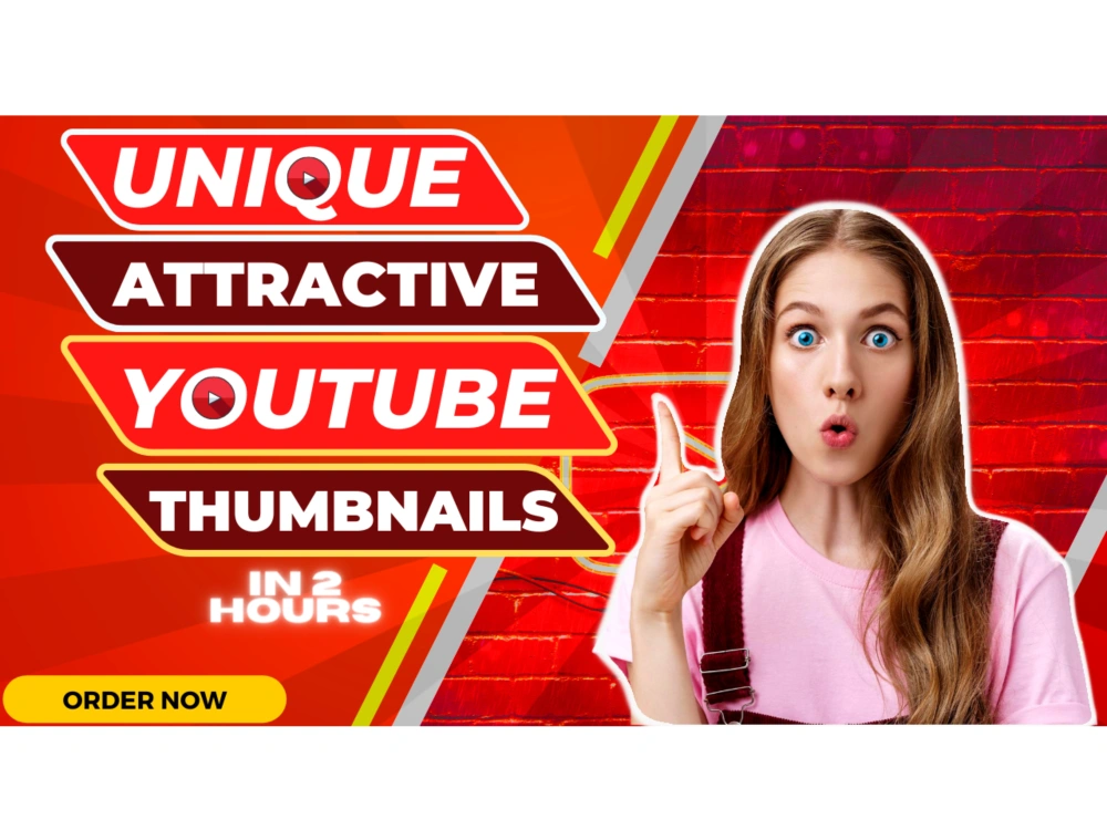 Amazing eye catchy youtube thumbnail designs | Upwork