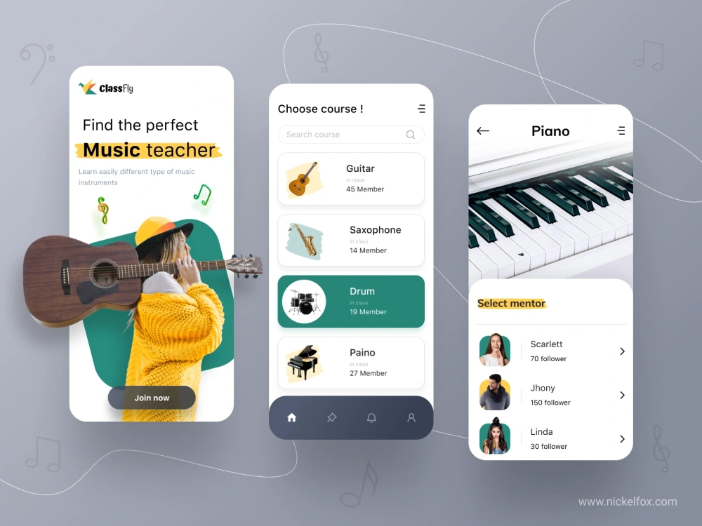 A fully developed music learning app, website, song learning app | Upwork