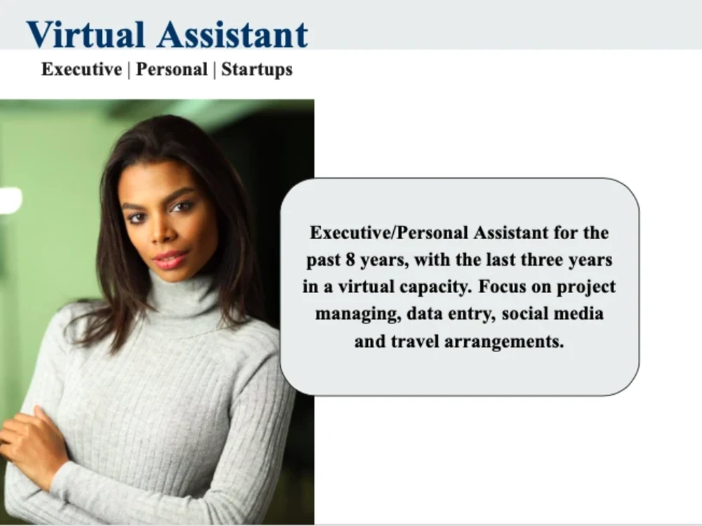 An Experienced Executive/Personal Virtual Assistant. | Upwork