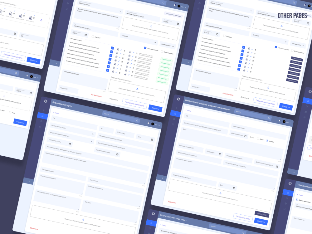 A focused UX/UI design of the CRM system in Figma | Upwork