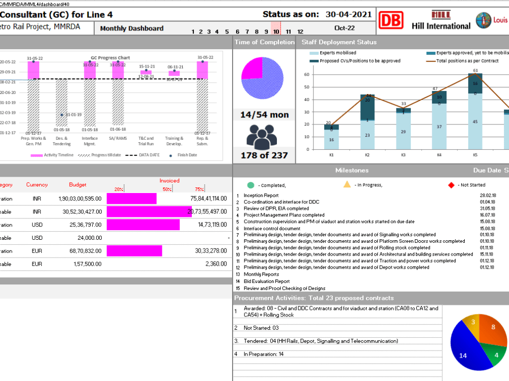 An interactive and customized Excel Dashboard based on your requirement | Upwork