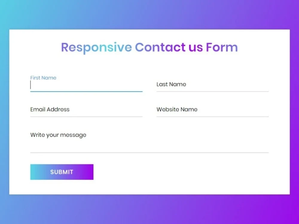 Html Css Form Js Developer Front End Developer Reactjs Boostrap Upwork