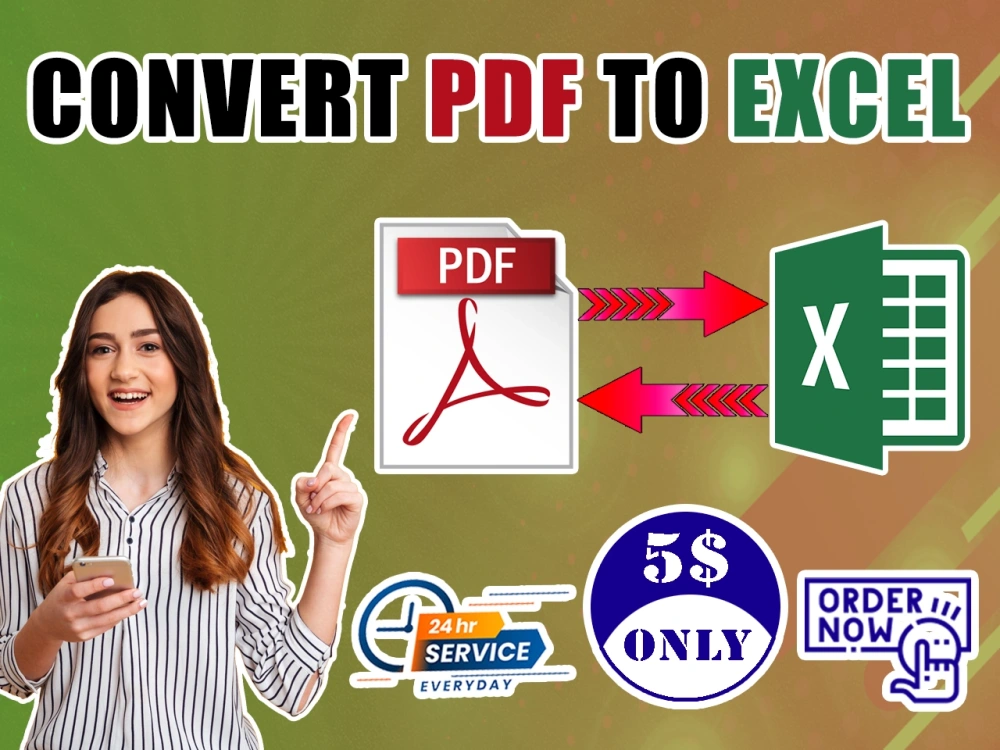 PDF files converted to Excel (Xls, Xlsx, CSV) & Google Sheets in 3 hours. | Upwork