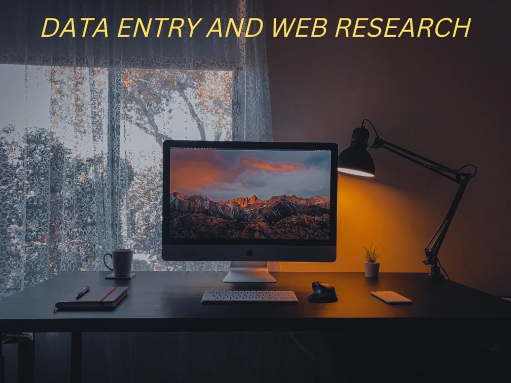 Data entry and web research service | Upwork