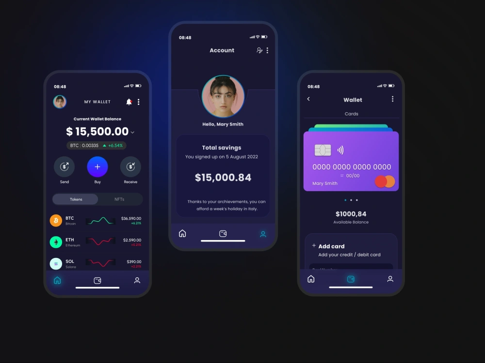 A modern UI UX design for website, web app or landing page design | Upwork