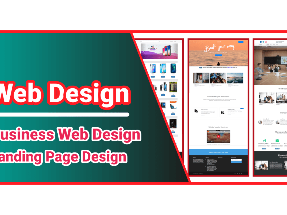 Professional website designer and react frontend developer | Upwork