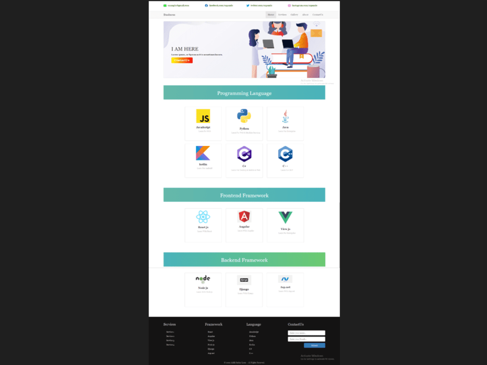Professional website designer and react frontend developer | Upwork