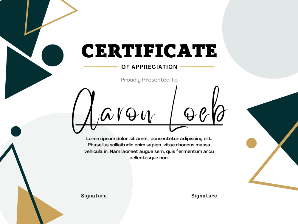 Custom award certificate, professional certificate design | Upwork