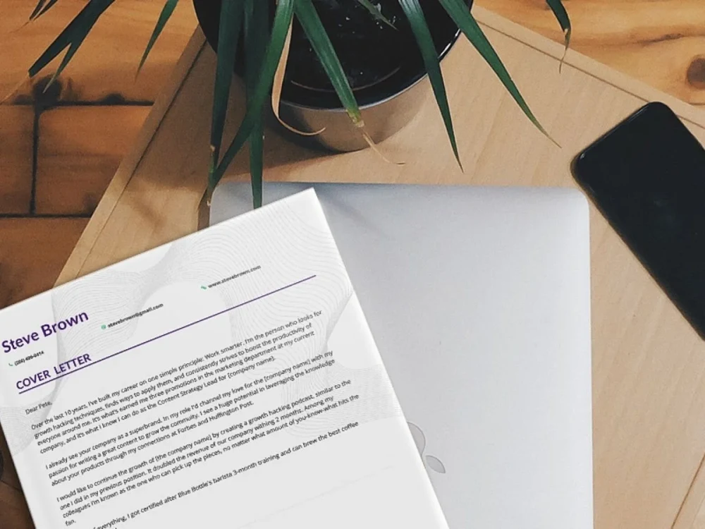 A customizable cover letter for your target job. | Upwork