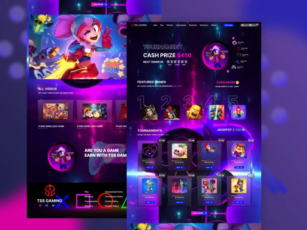 An amazing web design in figma, web UX UI design OR web adobe xd design | Upwork