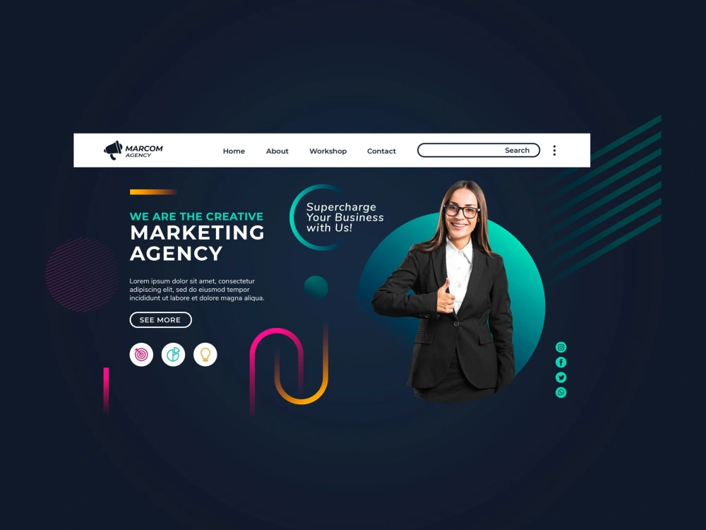 Pixel Perfect, Modern, Minimal and Responsive Website and App Ui UX ...