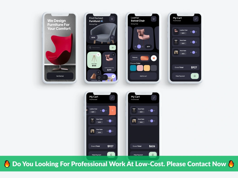Store eCommerce mobile app UI UX design for your business in 24 hours ...