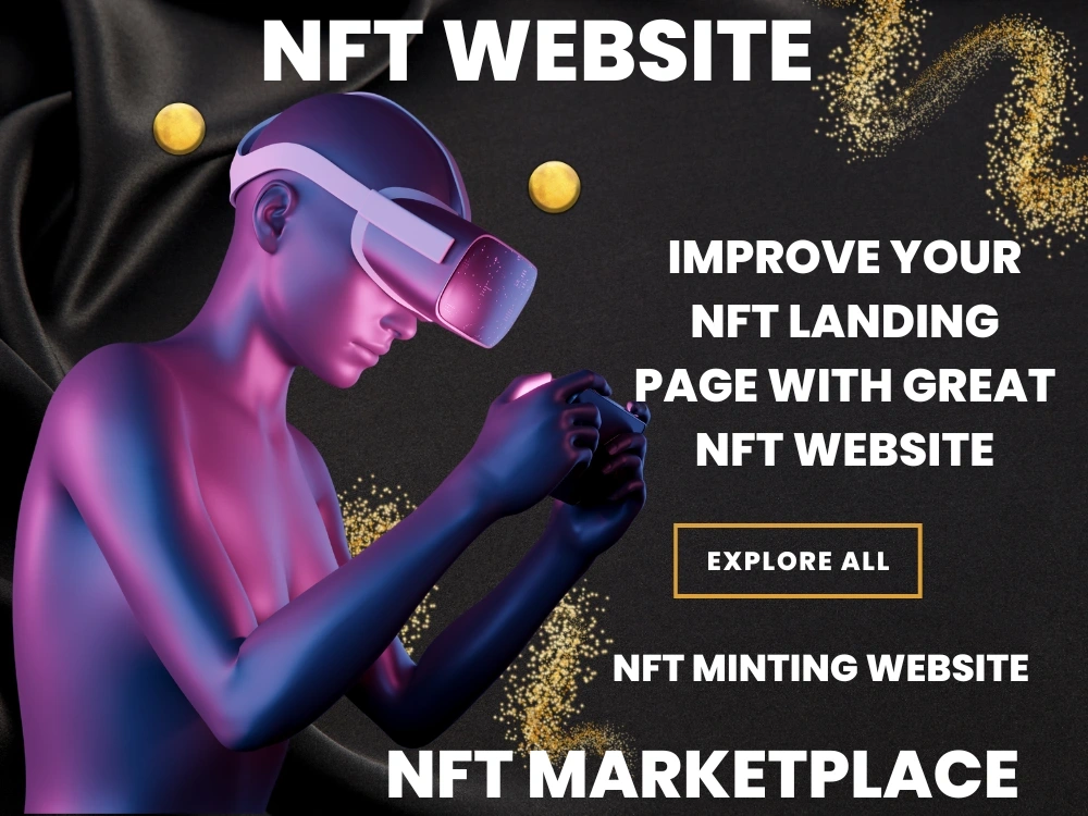 A great and advanced nft website for your nft project | Upwork