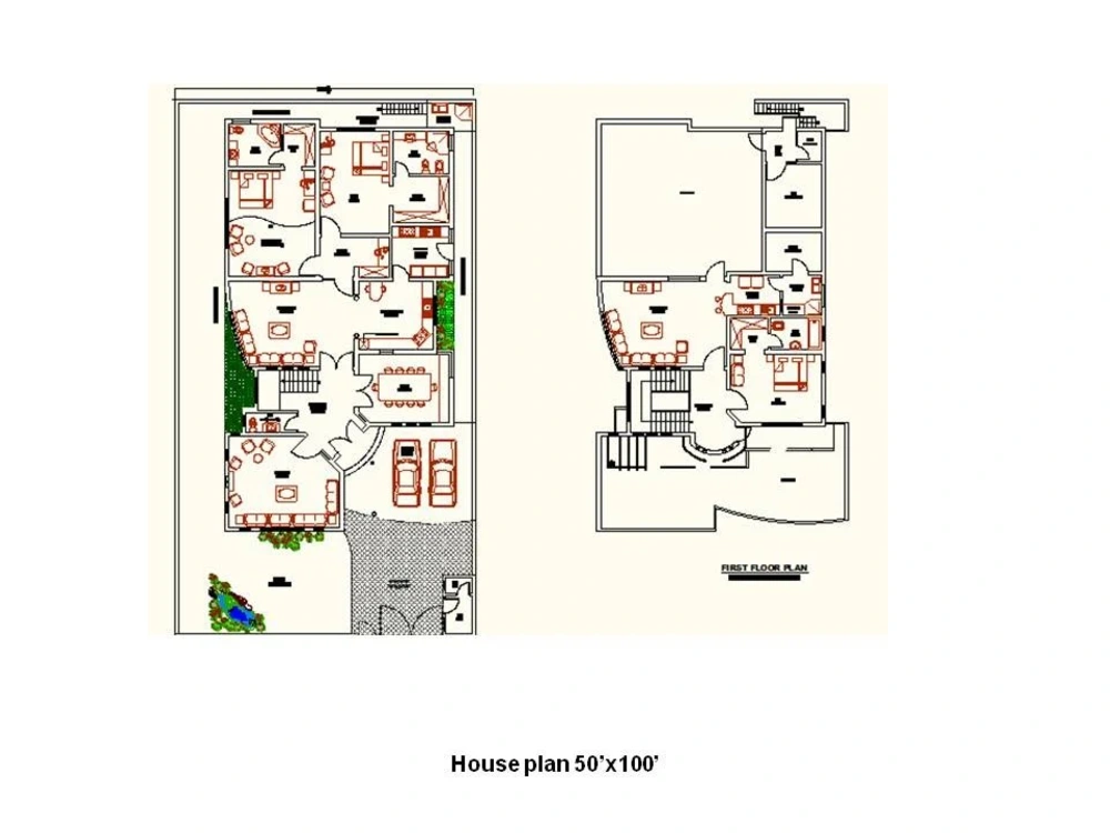 Amazing 2D floor plan, lay outs, house plans and office plans. | Upwork