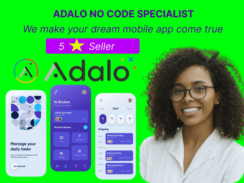 Responsive Adalo Mobile App Adalo Web App For Your Business Upwork