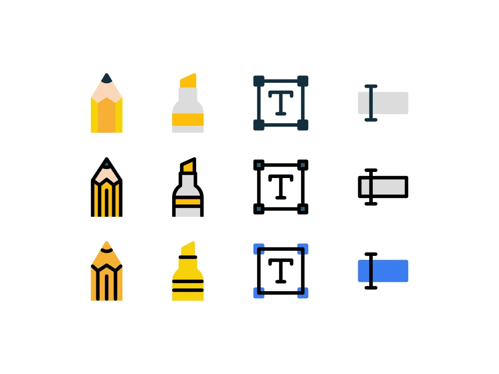 A set of custom icons | Upwork