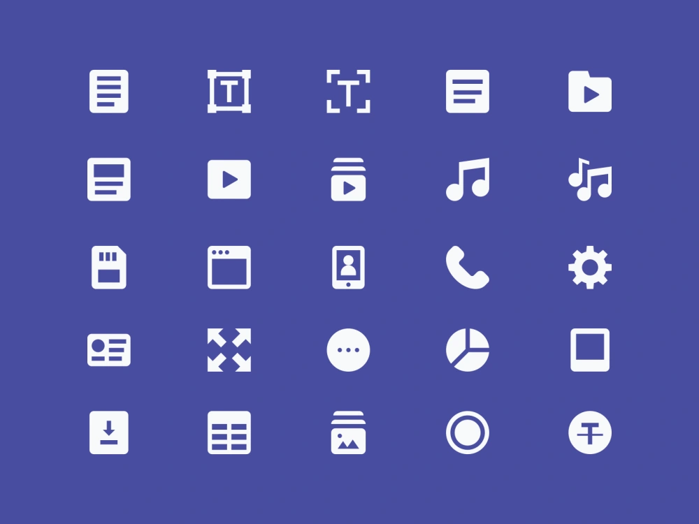 A set of custom icons | Upwork